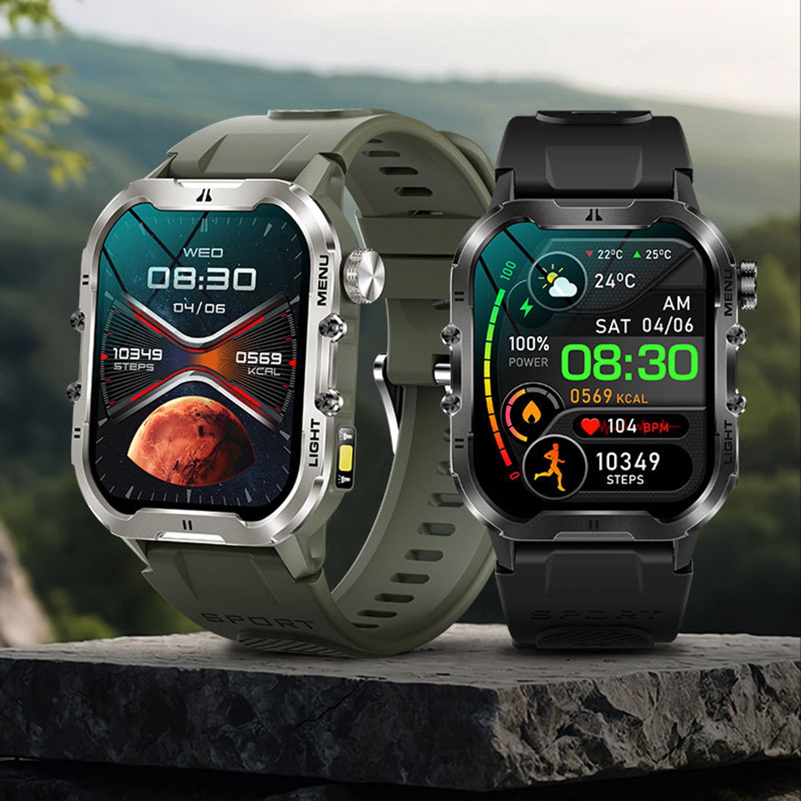 New Arrivals Tpzfurit 1.96-Inch HD Screen Smart Watch with Bluetooth ...