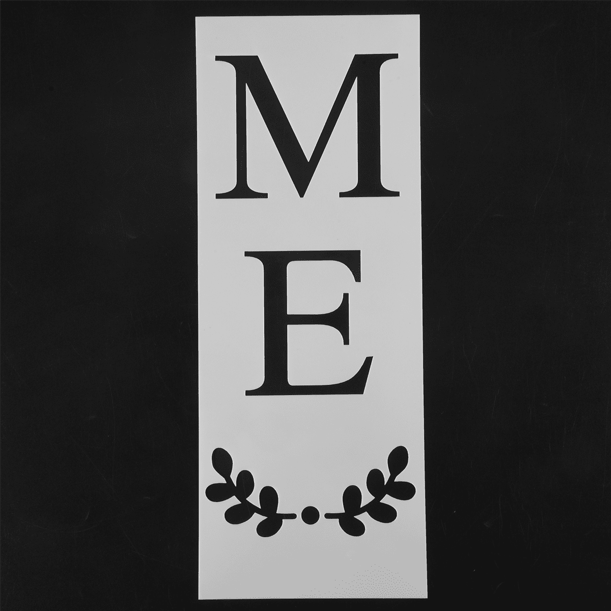 New Arrivals Welcome Sign Stencil, Large Letter Stencils for Painting ...