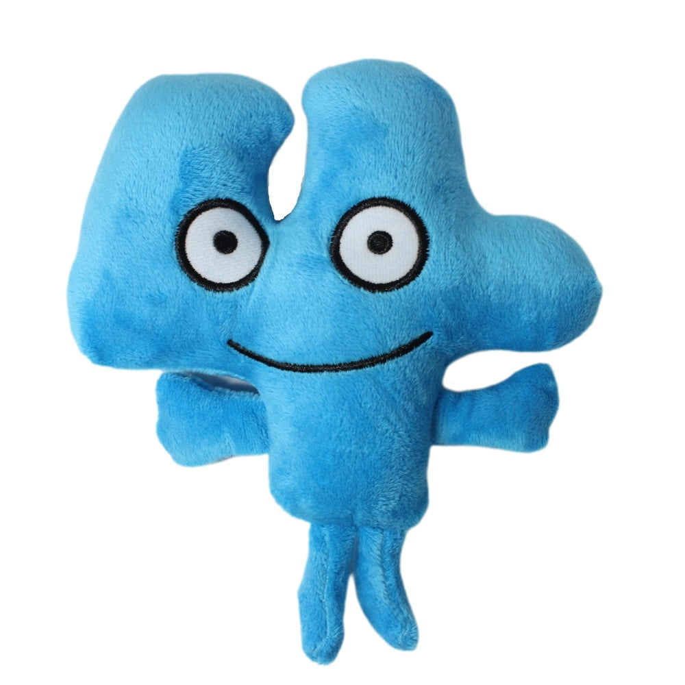 New Arrivial BFDI Plush Toy Battle for Dream Island Stuffed Doll Four X ...