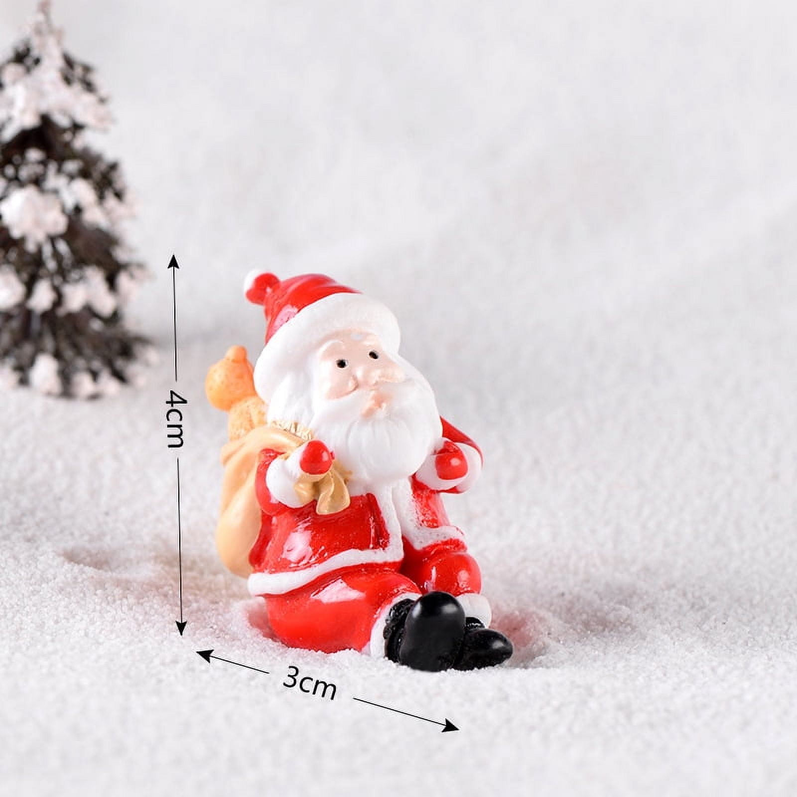 New Art Deco Resin Santa Claus Figurines - Cartoon Style Christmas ...