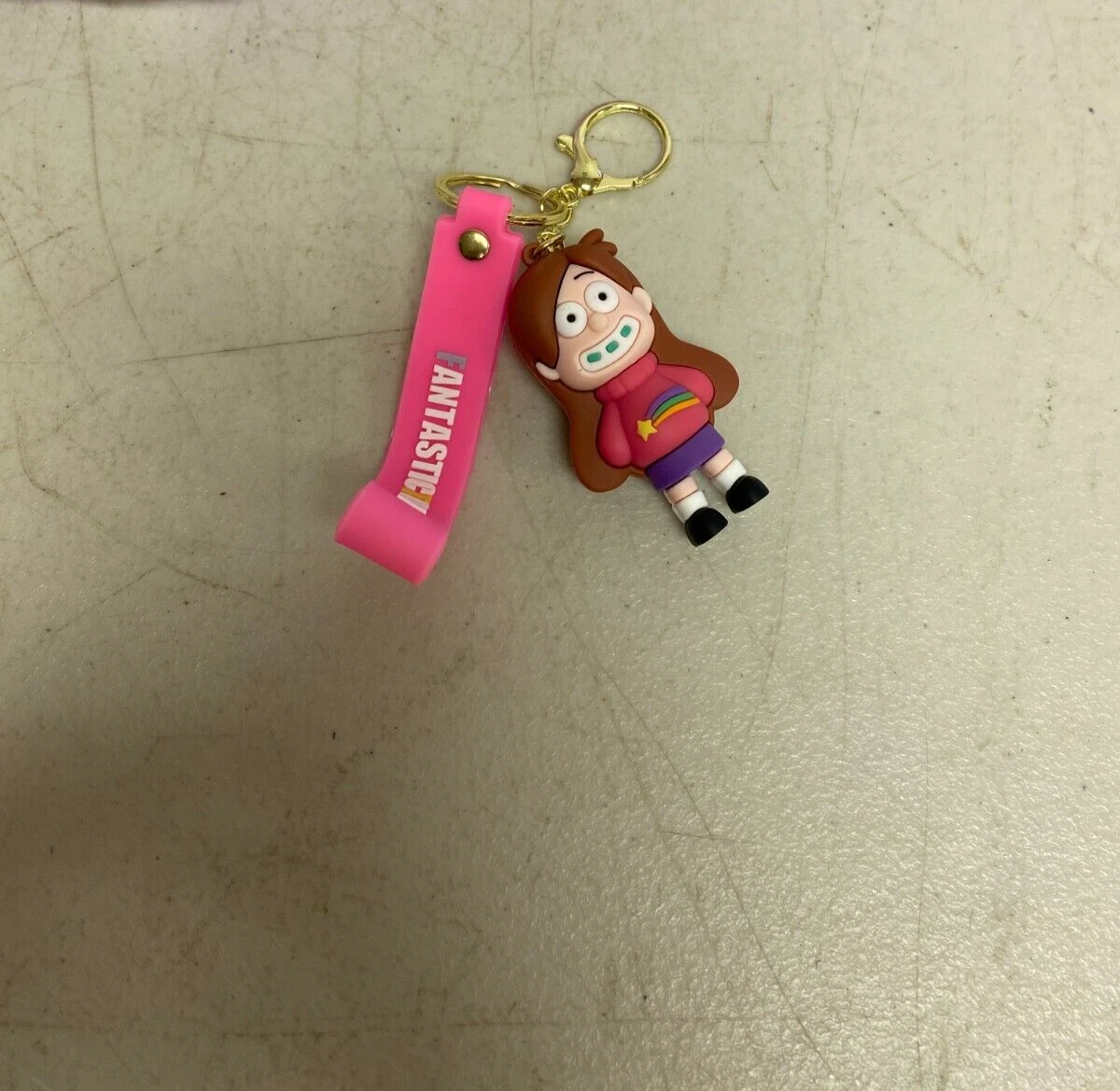 New Assorted Silicone 3D Gravity Falls Keychain With Mable Inspired ...