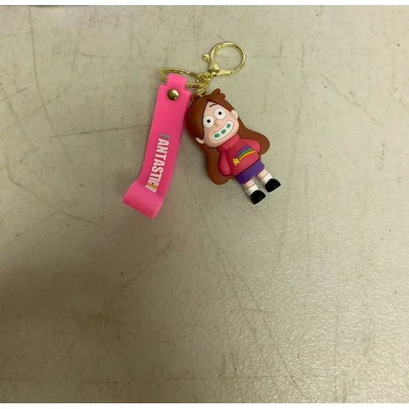 New Assorted Silicone 3D Gravity Falls Keychain With Mable Inspired ...
