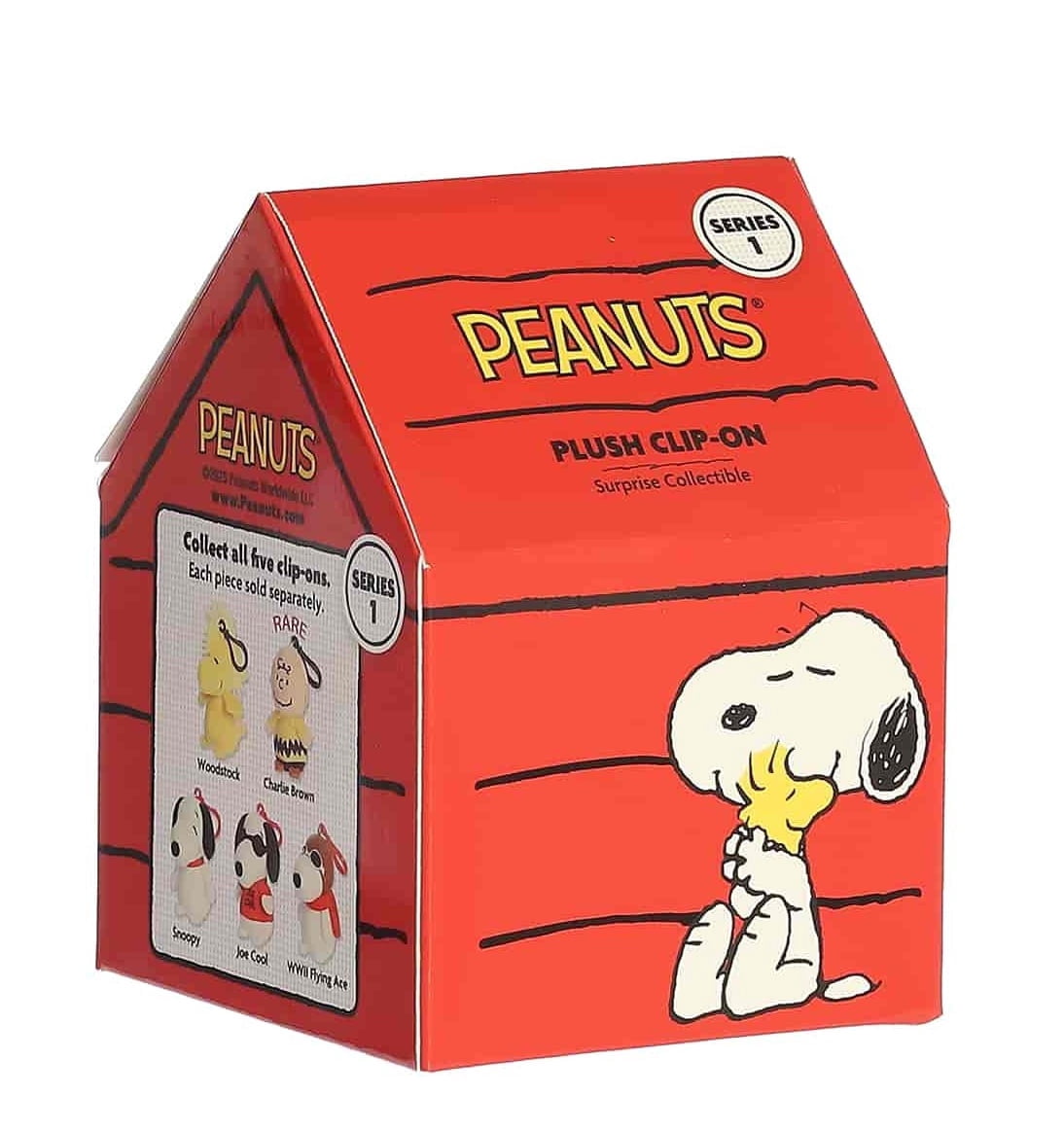 Aurora, Peanuts Mini Plush Clip-On Surprise Box, Series 1, 3.5 inches ...
