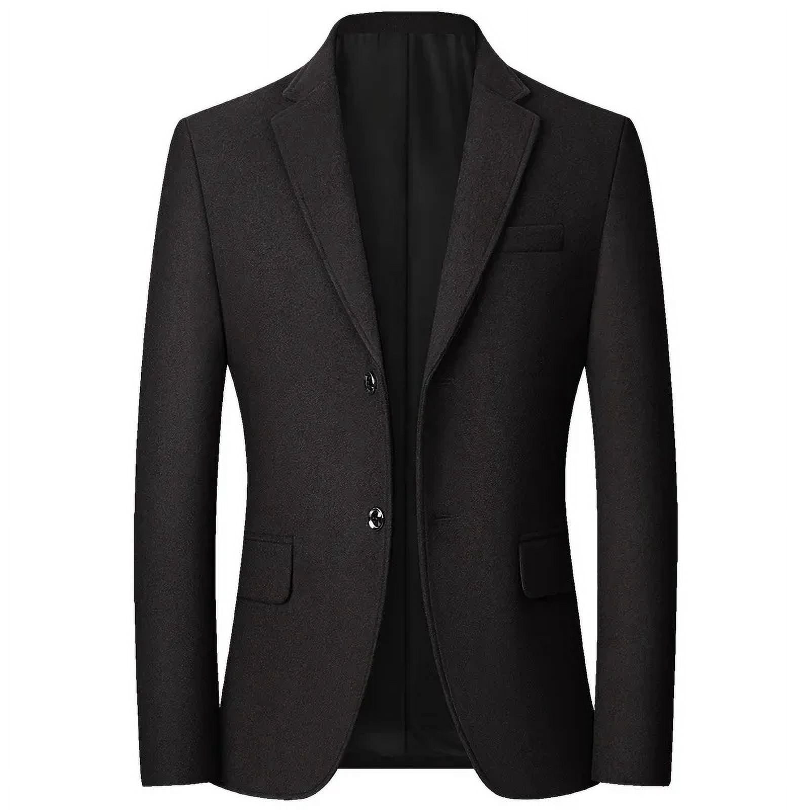 New Autumn Men Formal Wear Suits Blazers Coats Cashmere Business Casual ...