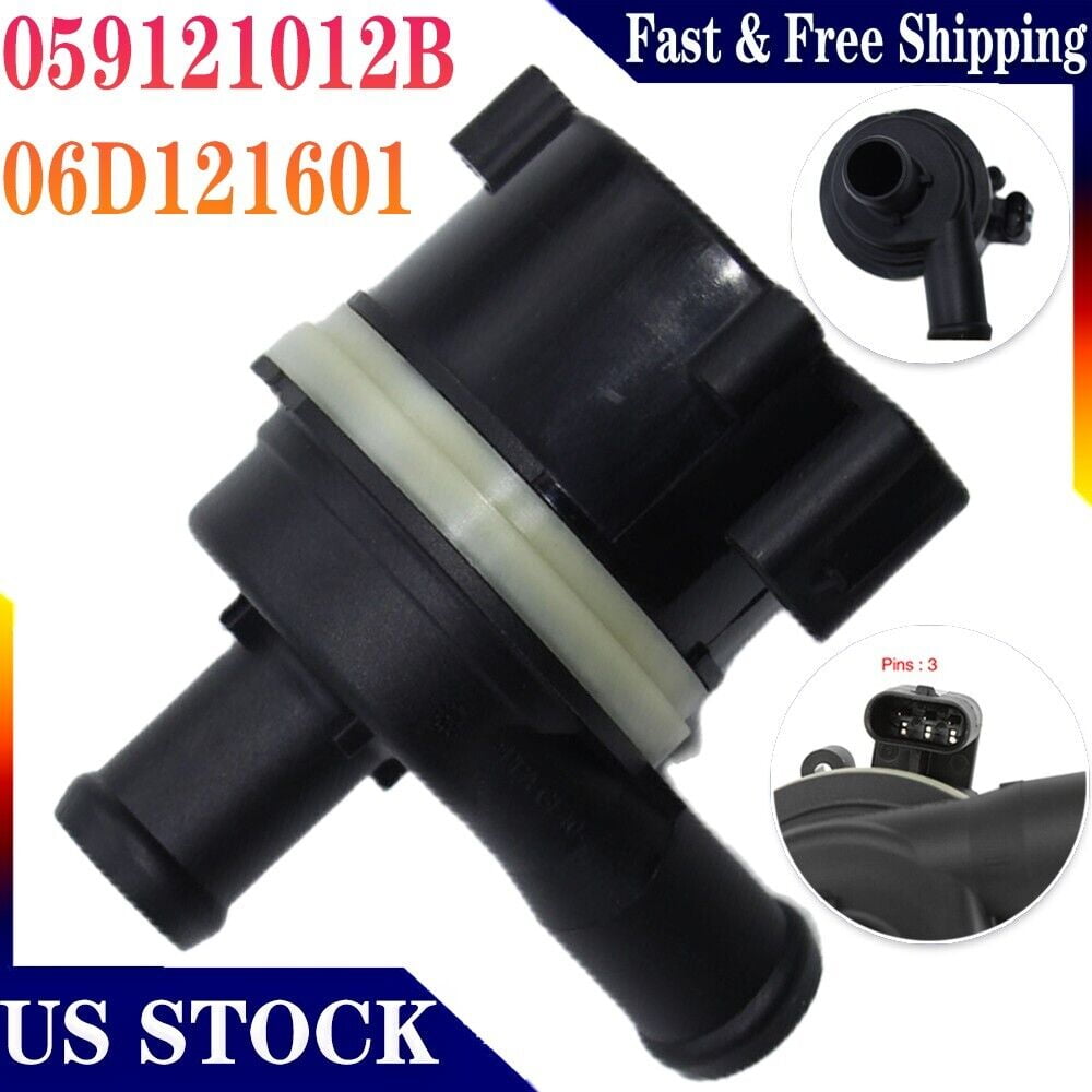 New Auxiliary Electric Coolant Water Pump 059121012B For Vw Audi A4 A5 ...