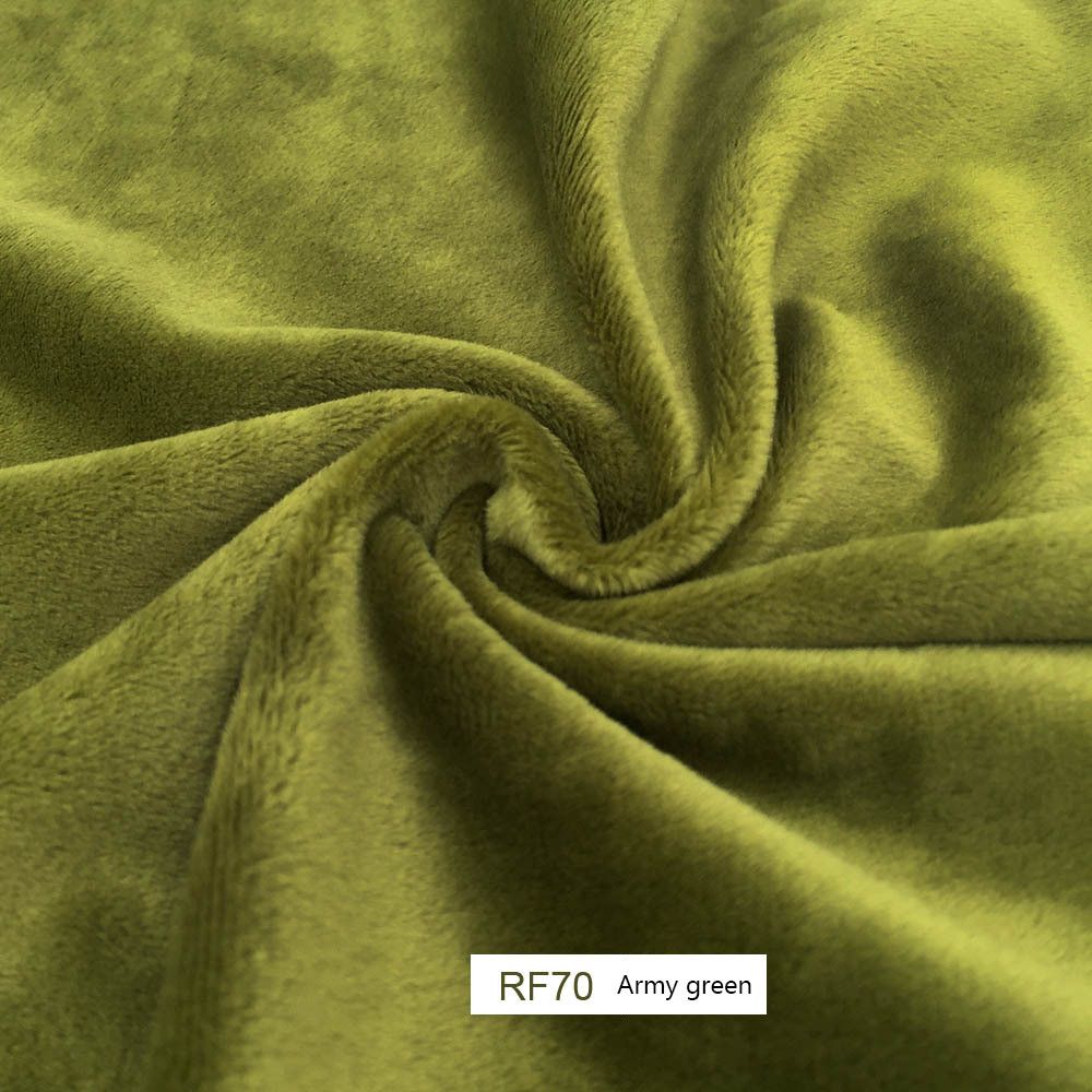 New Available in Multiple Colors 45*50cm Solid Color Style Minky ...