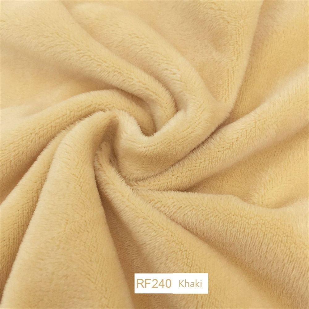 New Available in Multiple Colors 45*50cm Solid Color Style Minky ...