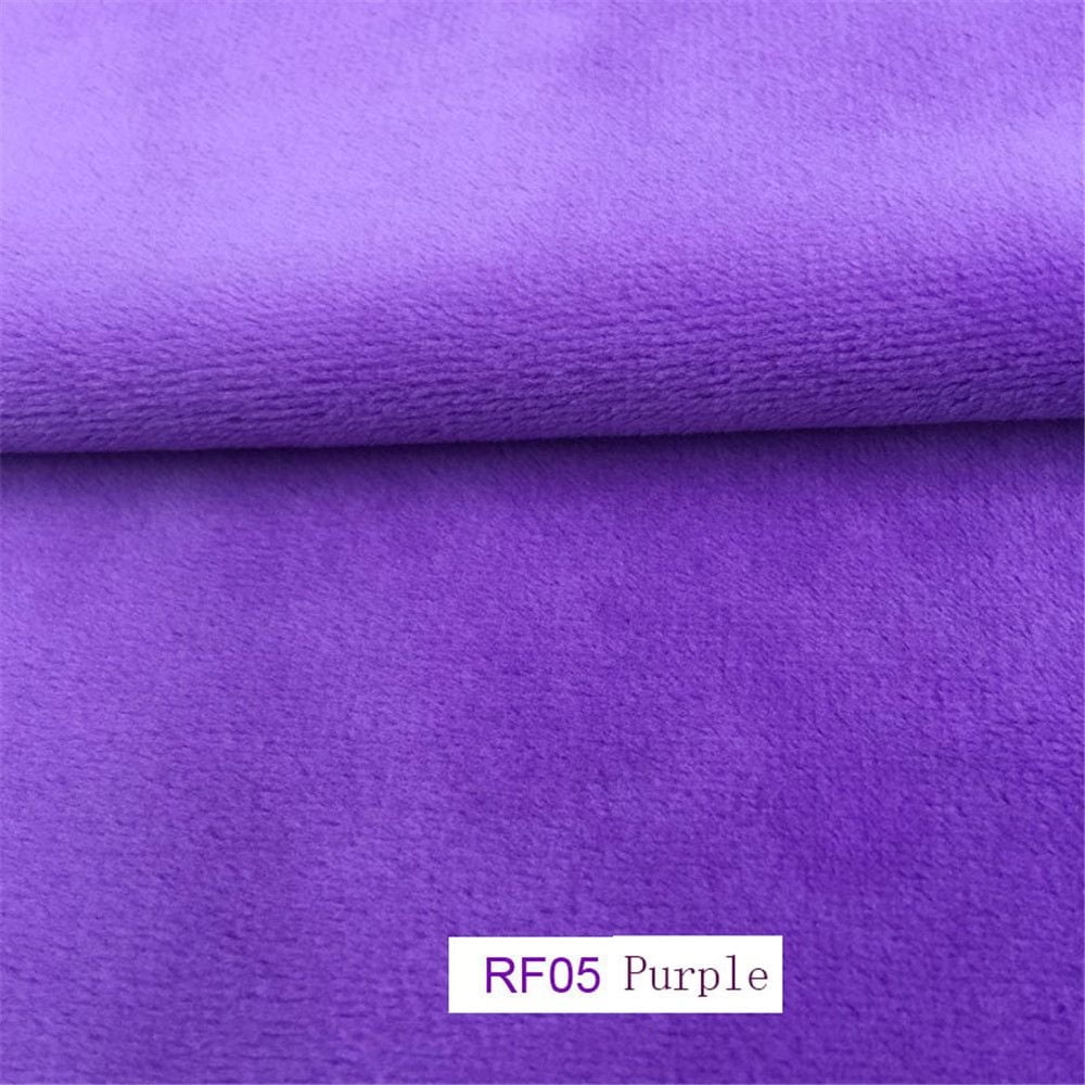 New Available in Multiple Colors 45*50cm Solid Color Style Minky ...