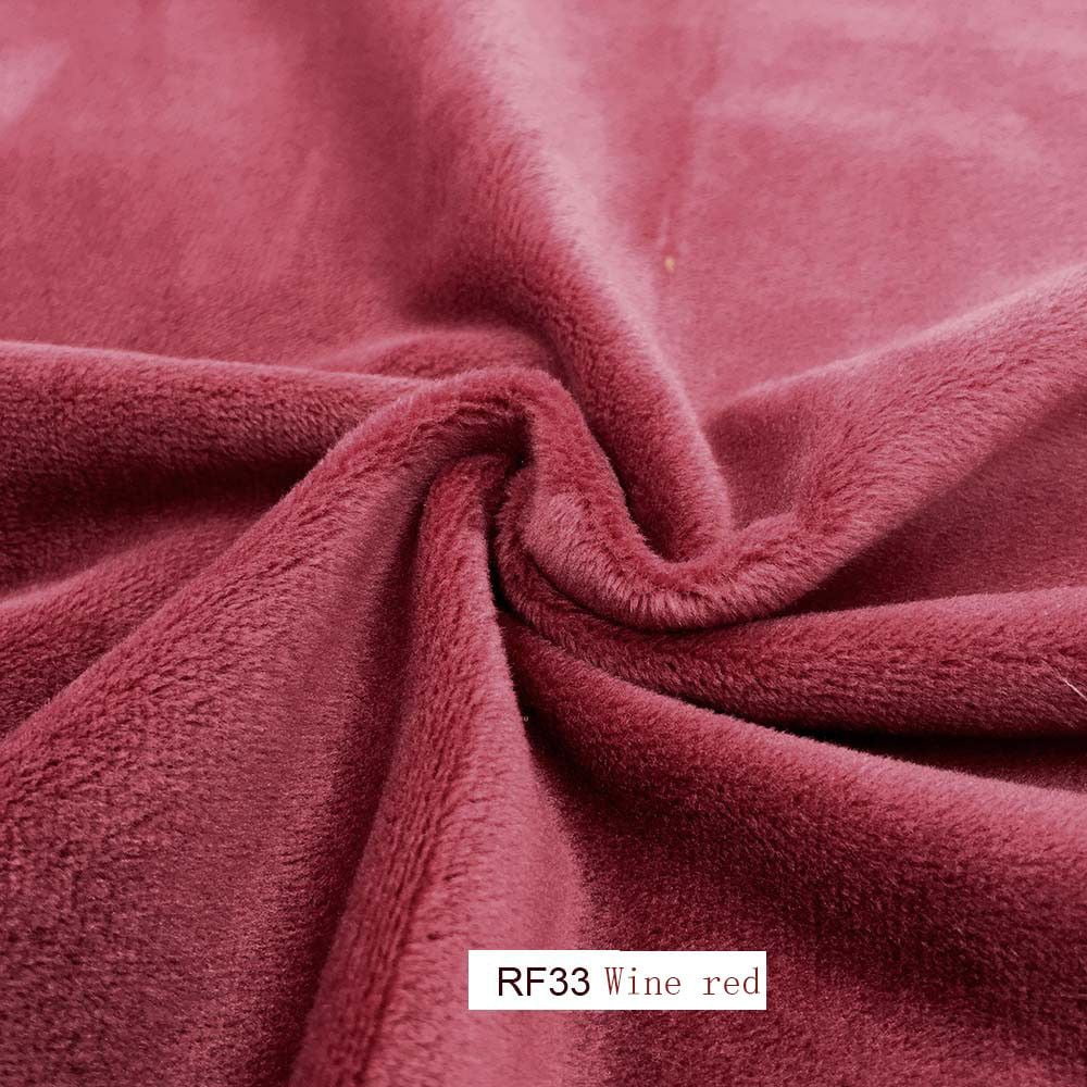 New Available in Multiple Colors 45*50cm Solid Color Style Minky ...