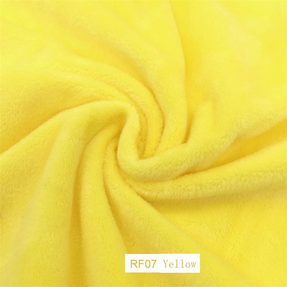 New Available in Multiple Colors 45*50cm Solid Color Style Minky ...