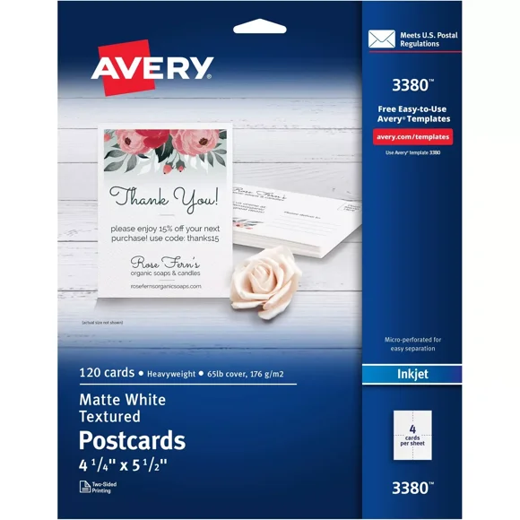 Avery Postcard Templates