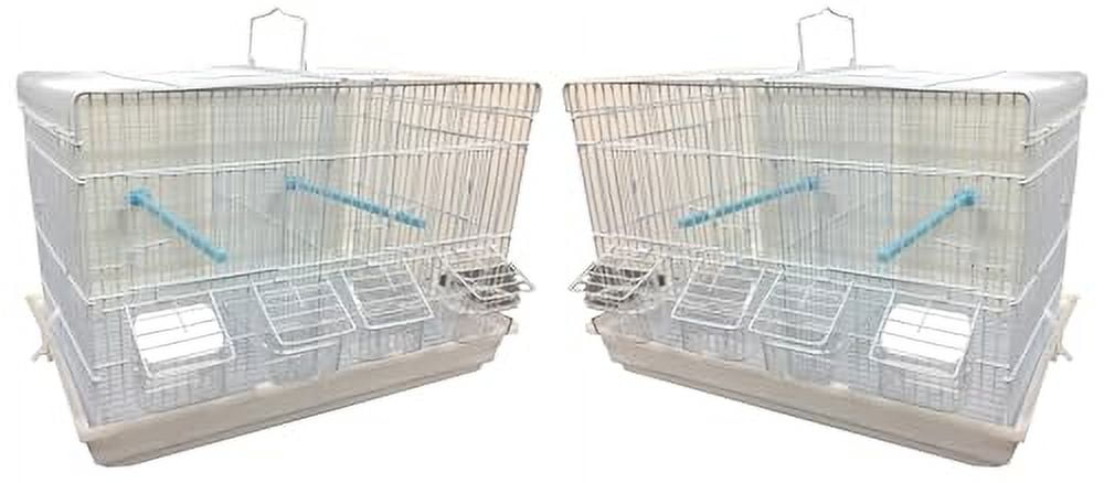 New Aviary Finches Canaries Breeder Breeding Bird Cage with Center ...