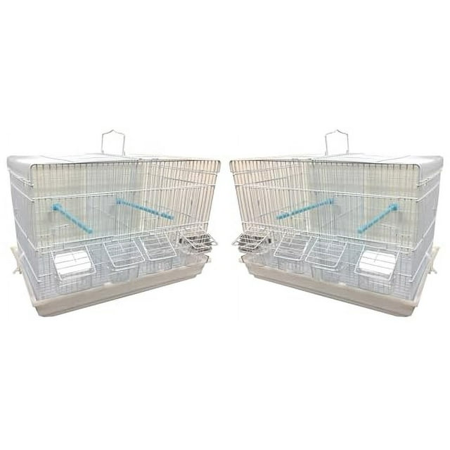 New Aviary Finches Canaries Breeder Breeding Bird Cage with Center ...