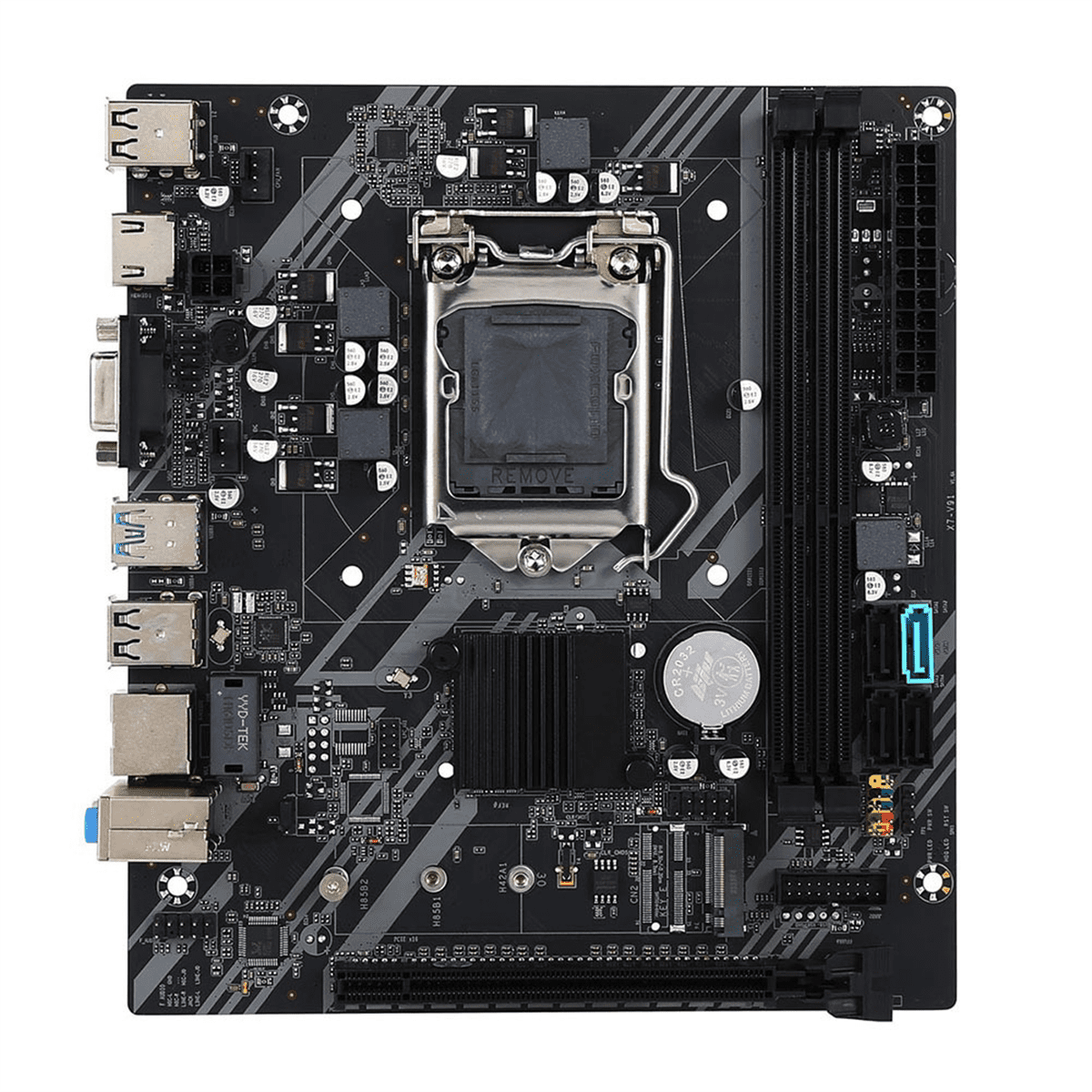 New B75 Desktop Computer Motherboard with M.2 Interface LGA-1155 Pin DDR3 Memory Supports 2/3 ...