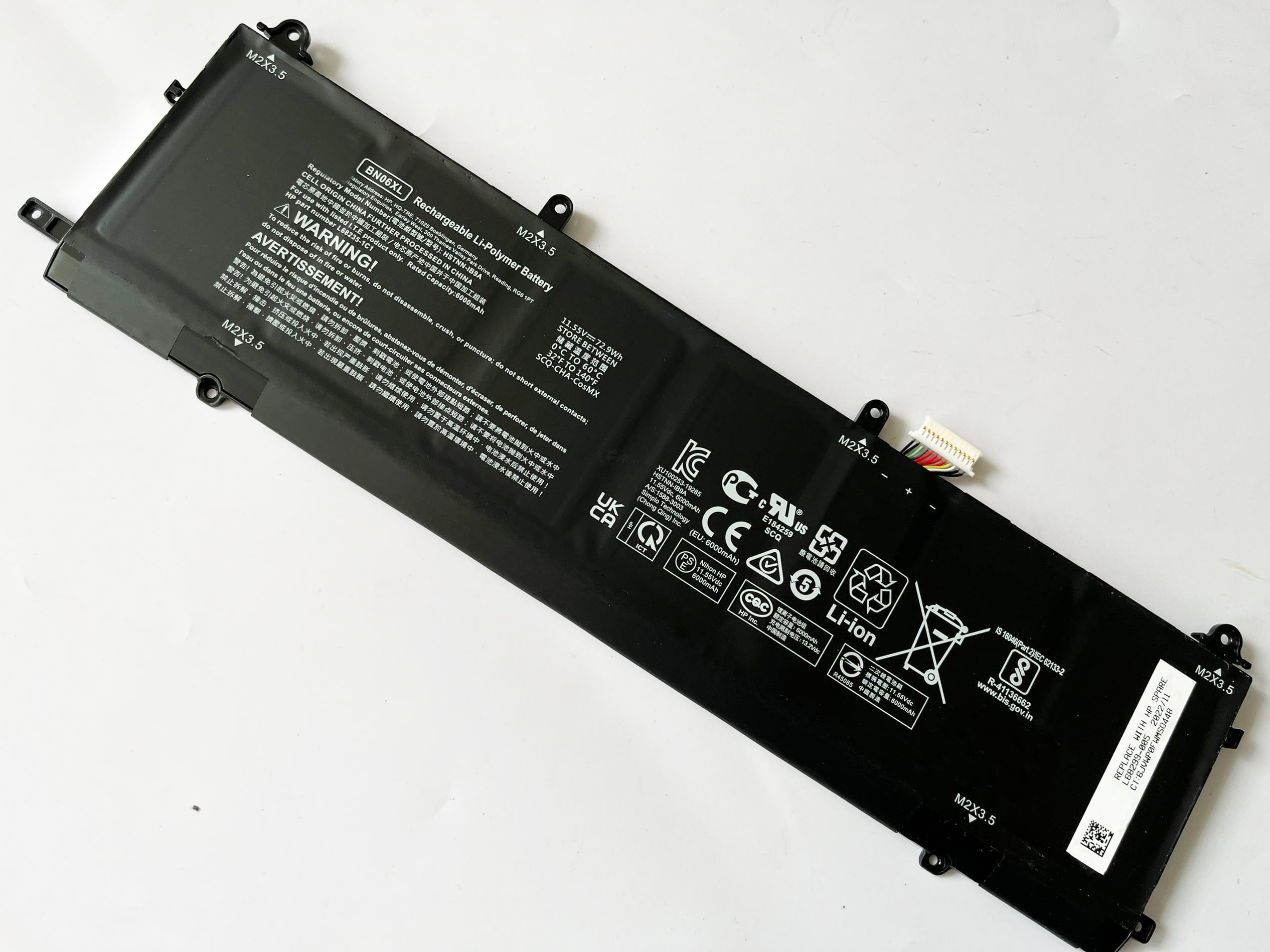 New BN06XL BN06072XL HSTNN-IB9A L68235-1C1 L68299-005 battery For HP ...