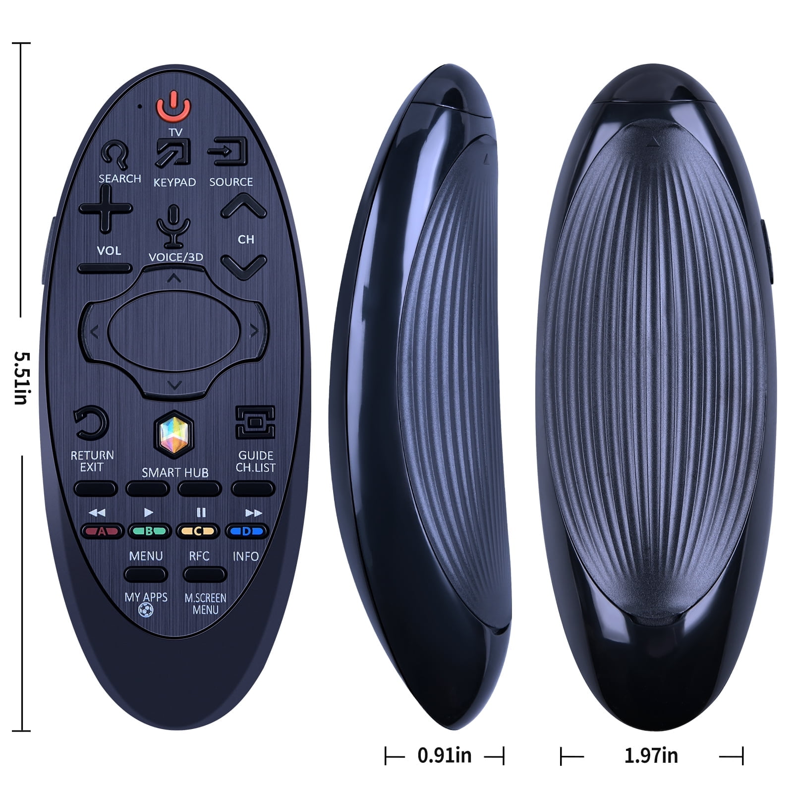 New BN59-01181B Replacement infrared Remote Control fit For Samsung ...