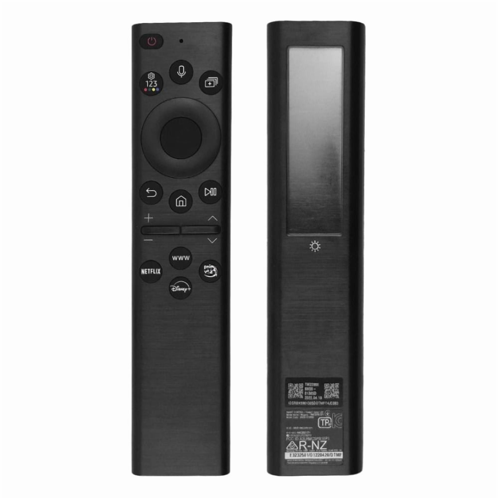 New BN59-01385D For Sam sung Rechargeable Solar Cell Voice Remote ...
