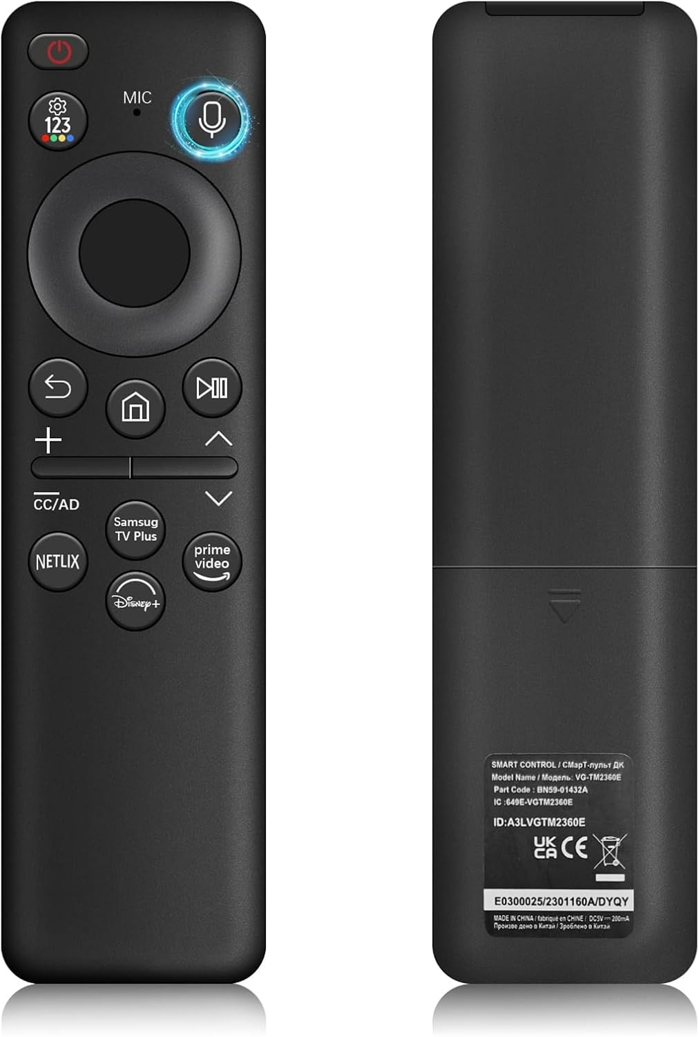 New BN59-01432A TV Remote Control for Samsung TV OLED Neo QLED Crystal ...