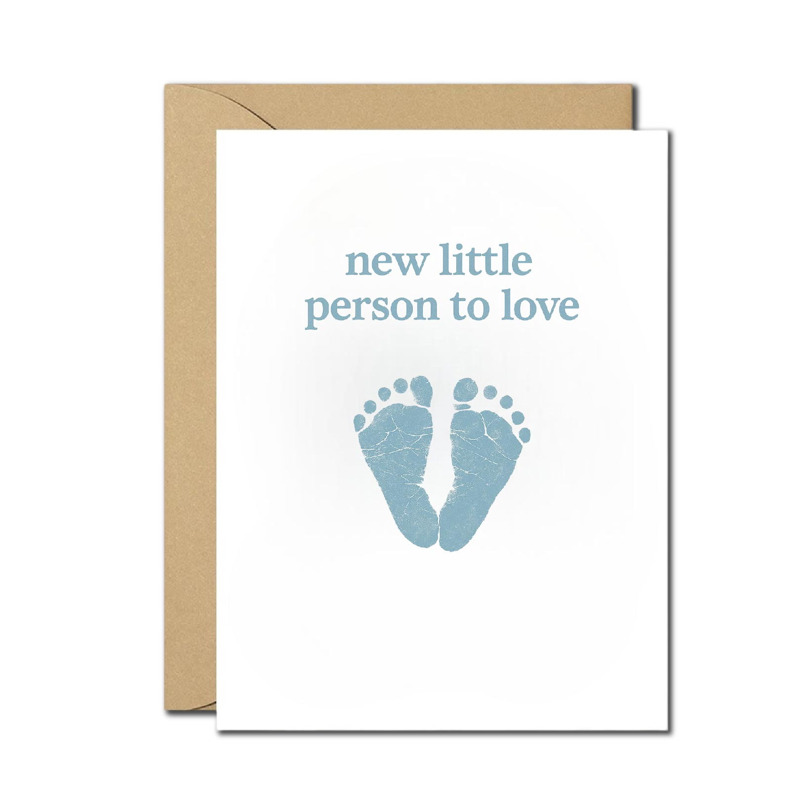 New Baby Congratulations Card - "New Little Person to Love" Sentiment ...