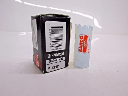 New! Bahco (Sandvik) 13/16" Bi-Metal Hole Saw - Walmart.com