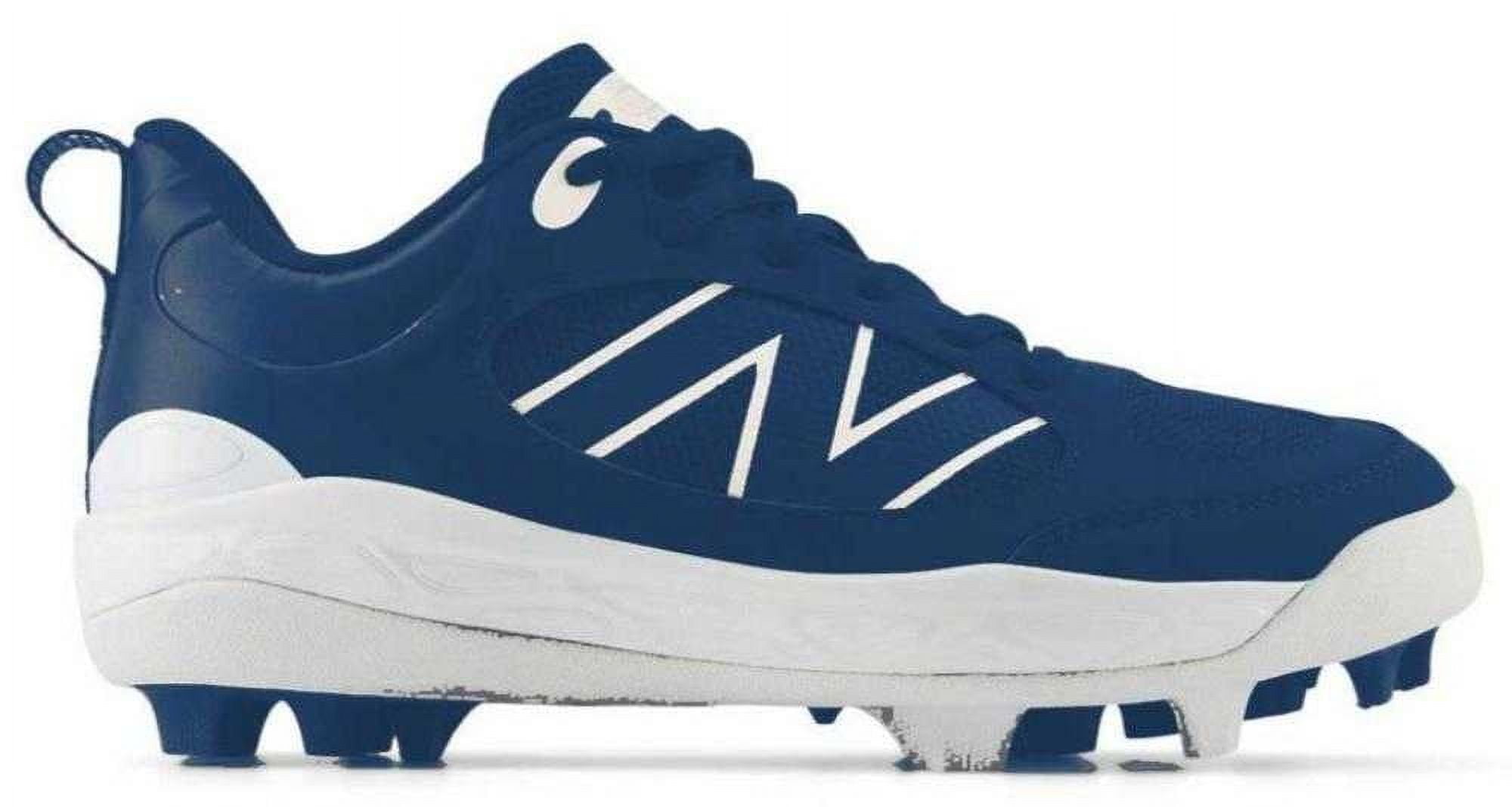 New Balance Youth 3000V7 Molded Baseball Cleats Navy/White 4 - Walmart.com