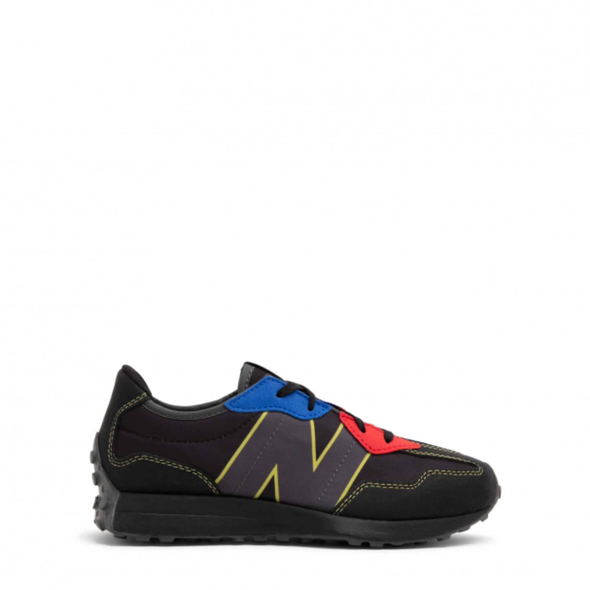 New Balance 327 Black/Multi Color PS327BC1 Pre-School Size 1 - Walmart.com