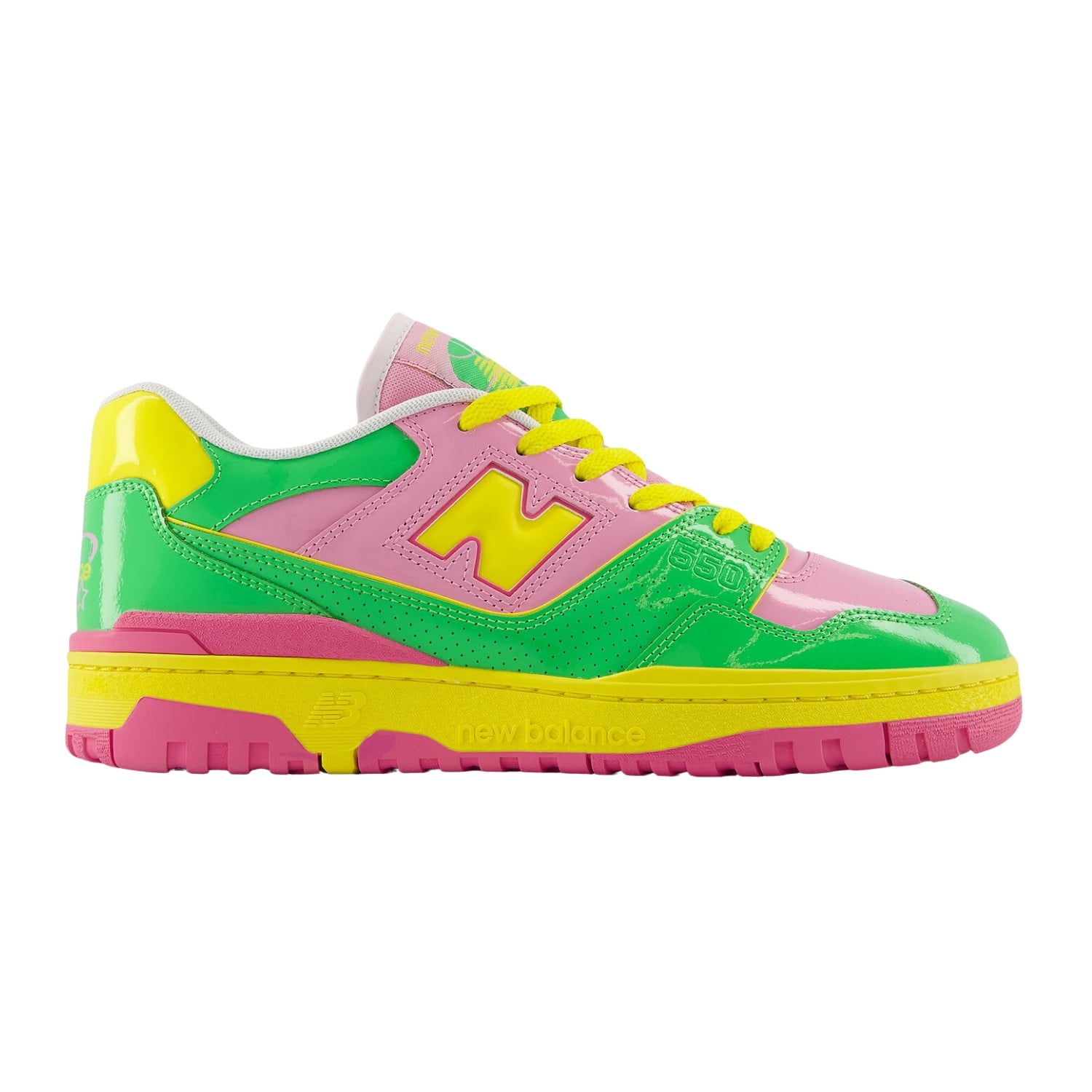 New Balance 550 Pink/Green BB550YKA Men's Size 11.5 - Walmart.com