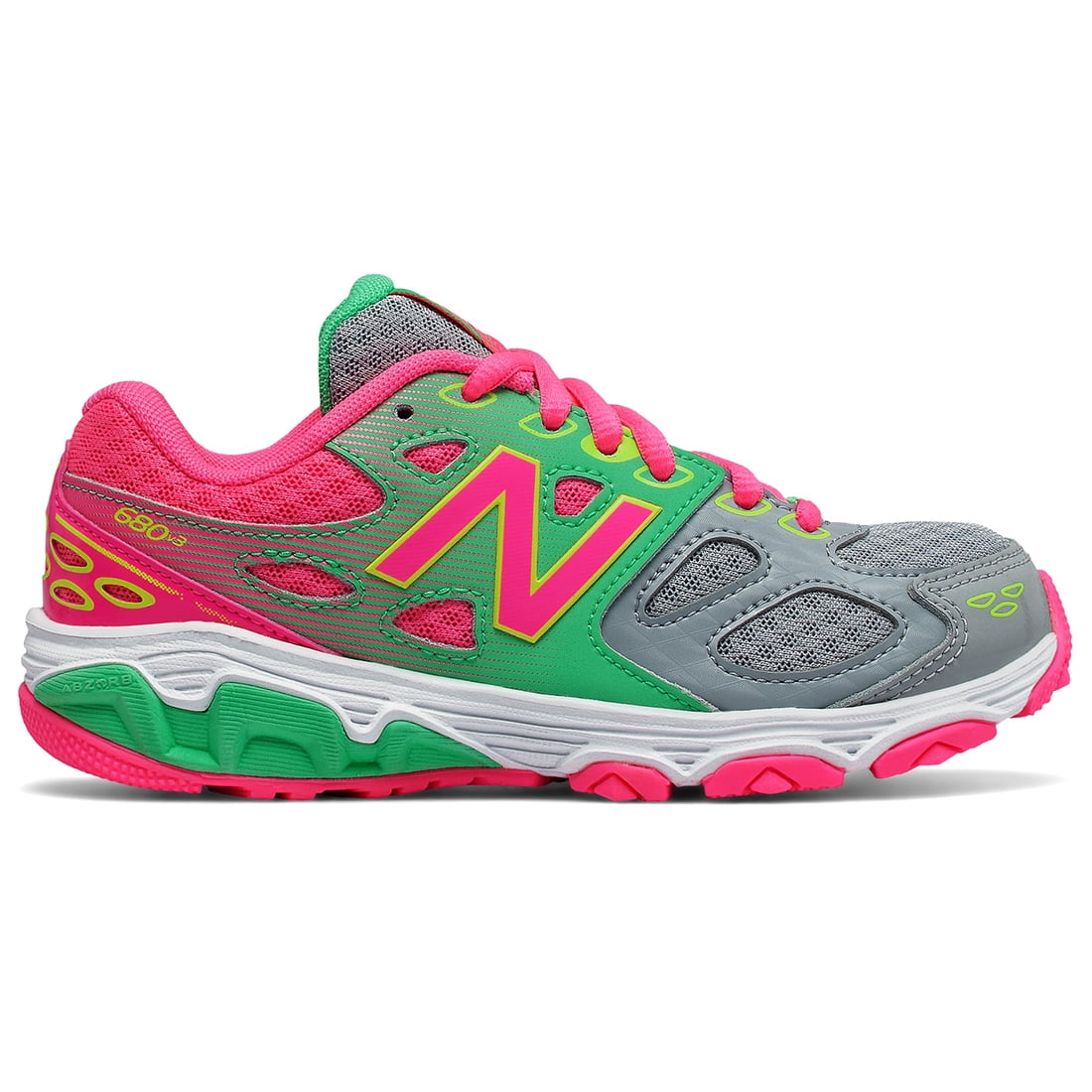 New Balance 680v3 Girls KR680GKY - Walmart.com