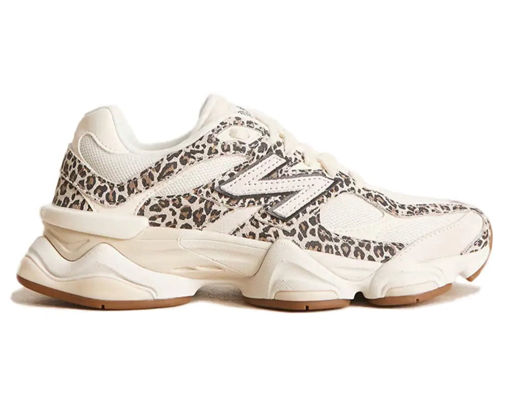 New Balance 9060 Leopard Print Beige - Walmart.com