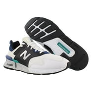 New Balance WL574EVG Women's Walking Shoes, Low Top Lace Up Suede Mesh Sneakers, Grey, Size 7.5 ...