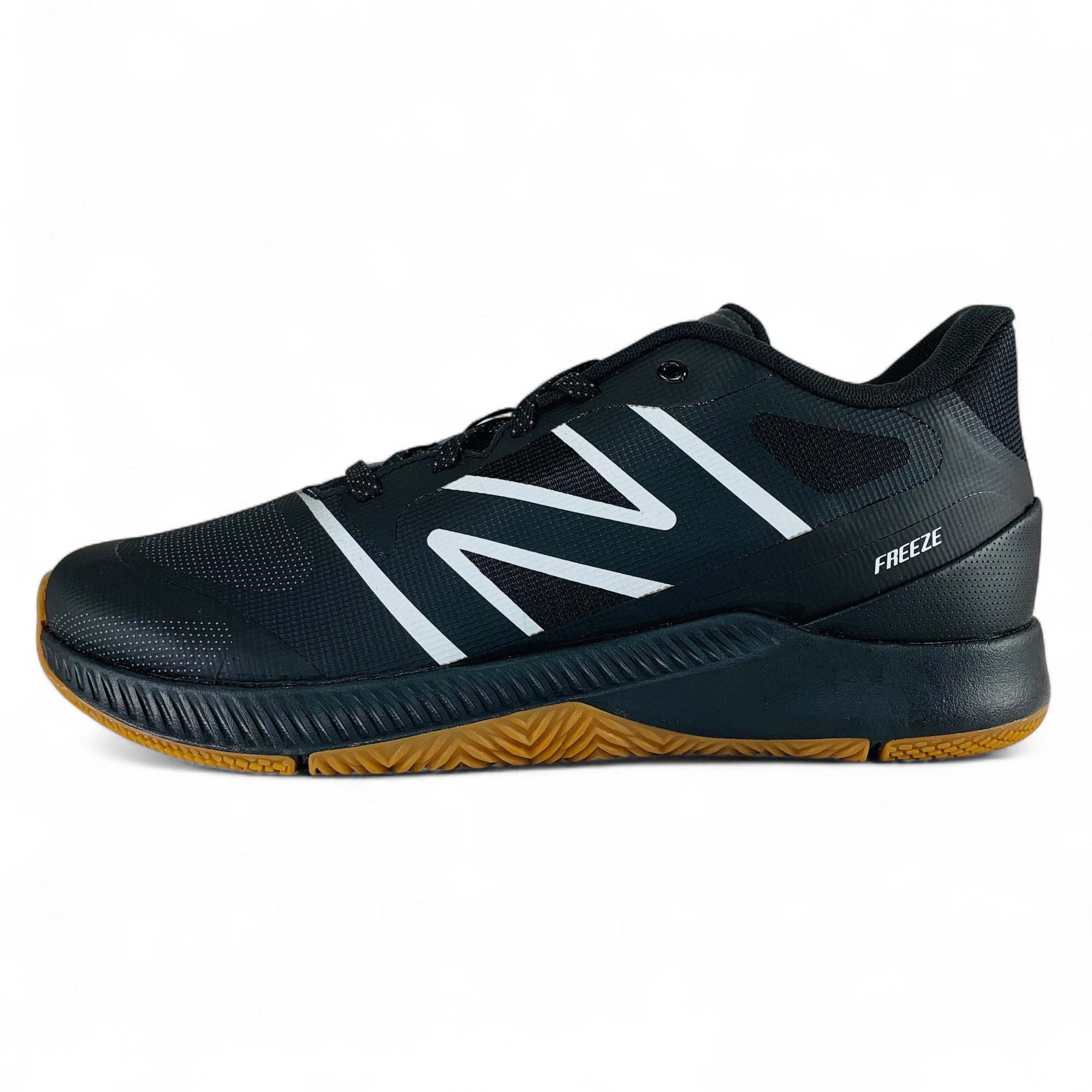 New Balance FreezeLX v4 Box Black Gum Men's Lacrosse Shoes Sneakers ...