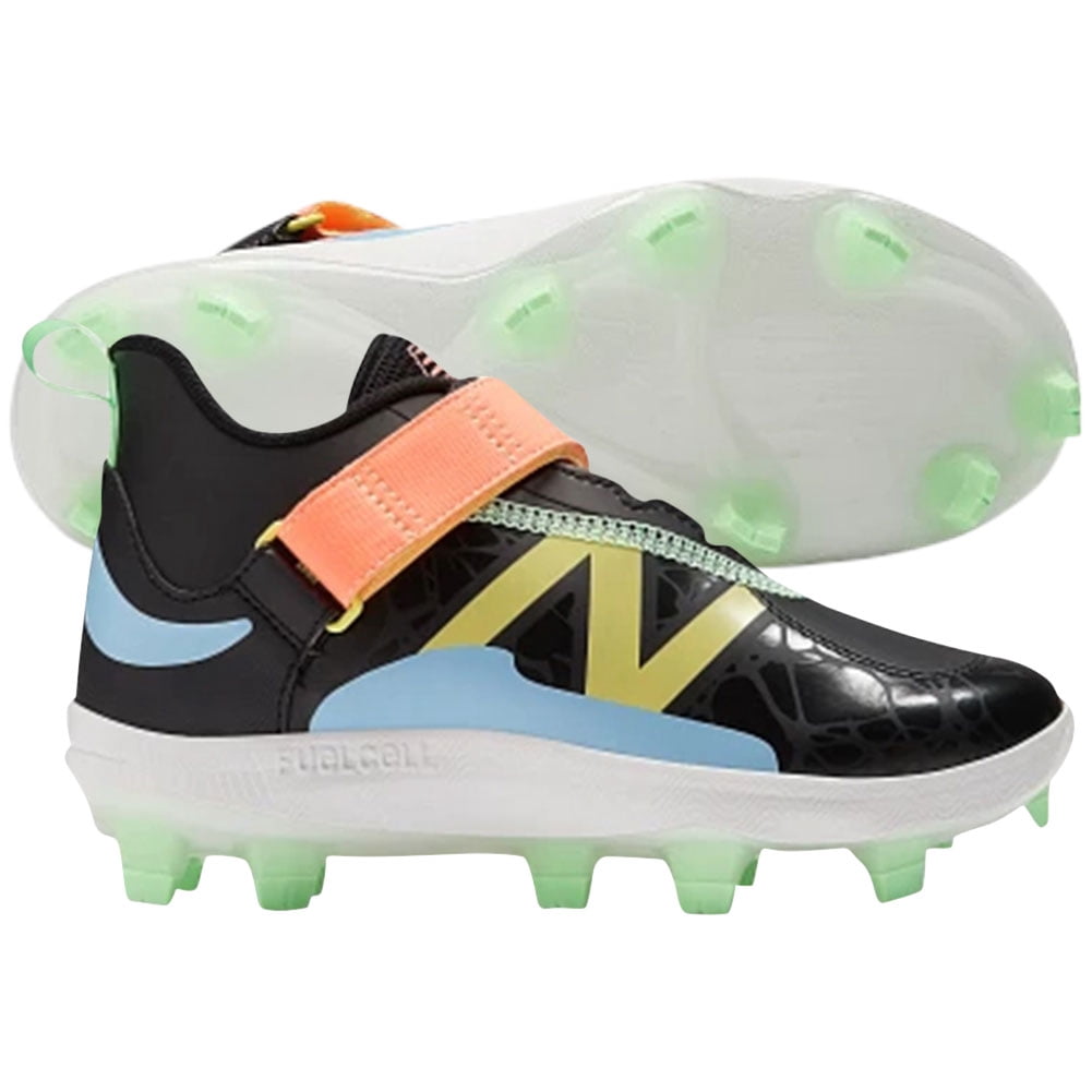 New Balance Youth LINDORV2 TPU Molded Baseball Cleats Black/Multi 6 ...