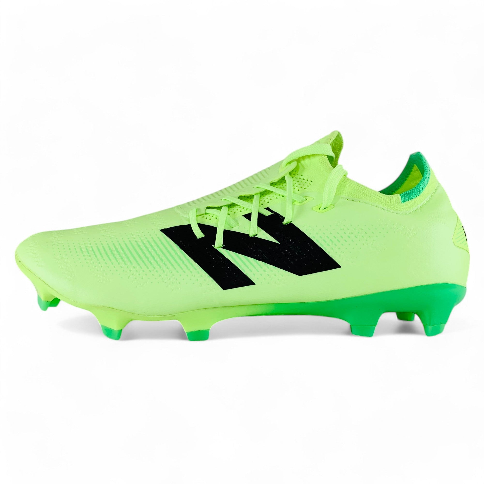 New Balance Furon Pro FG v7+ Bleached Lime Glo Men's Soccer Cleats ...