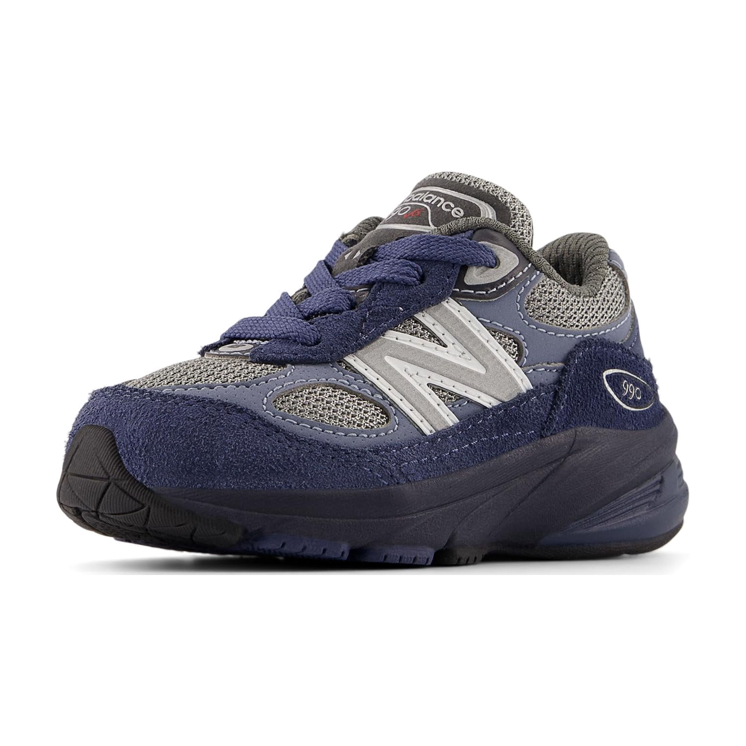 New Balance Kid's FuelCell 990 V6 Lace-Up Sneaker, Vintage Indigo ...