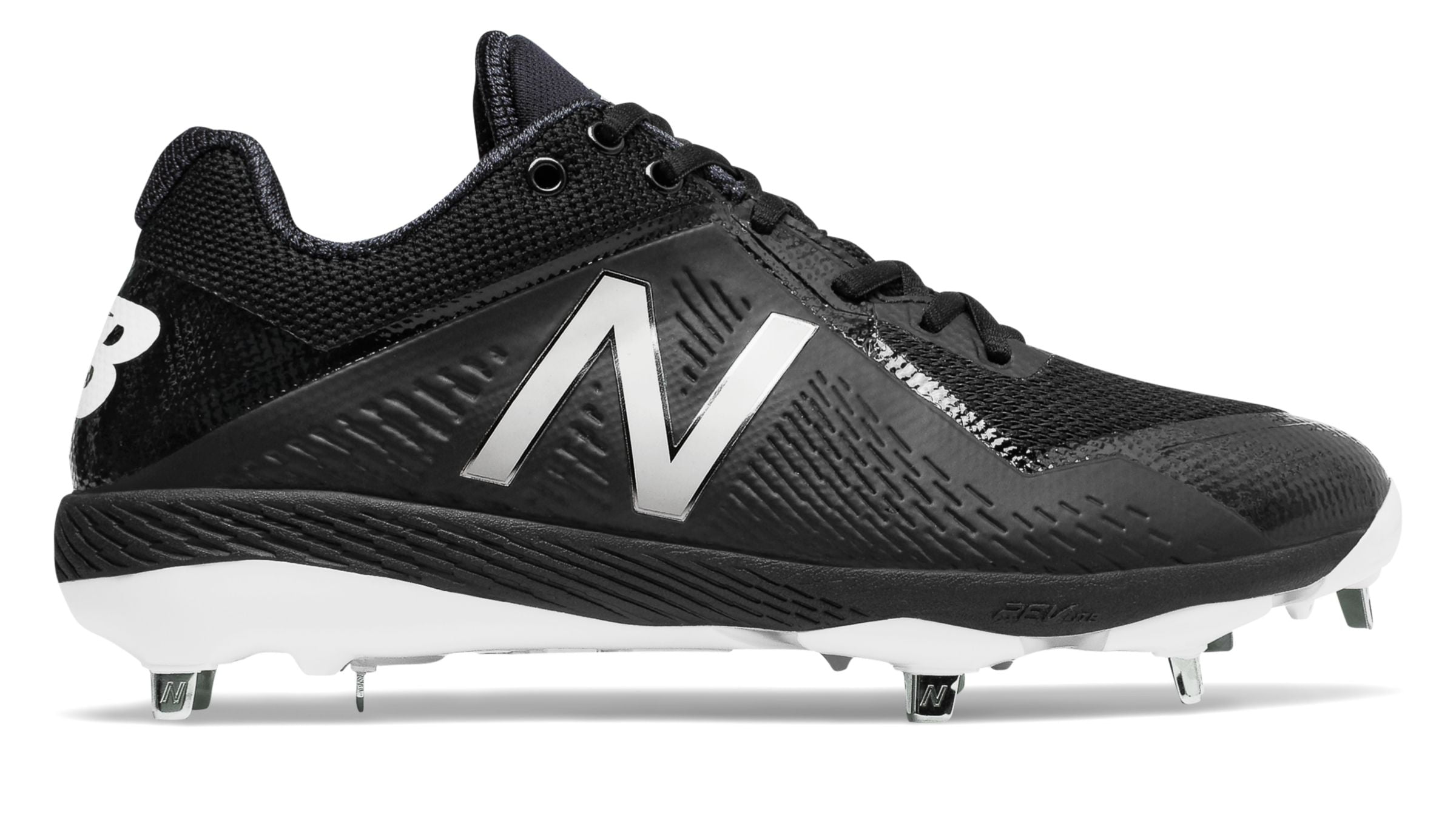 New Balance Low-Cut 4040v4 Metal Baseball Cleat Mens Shoes Black ...