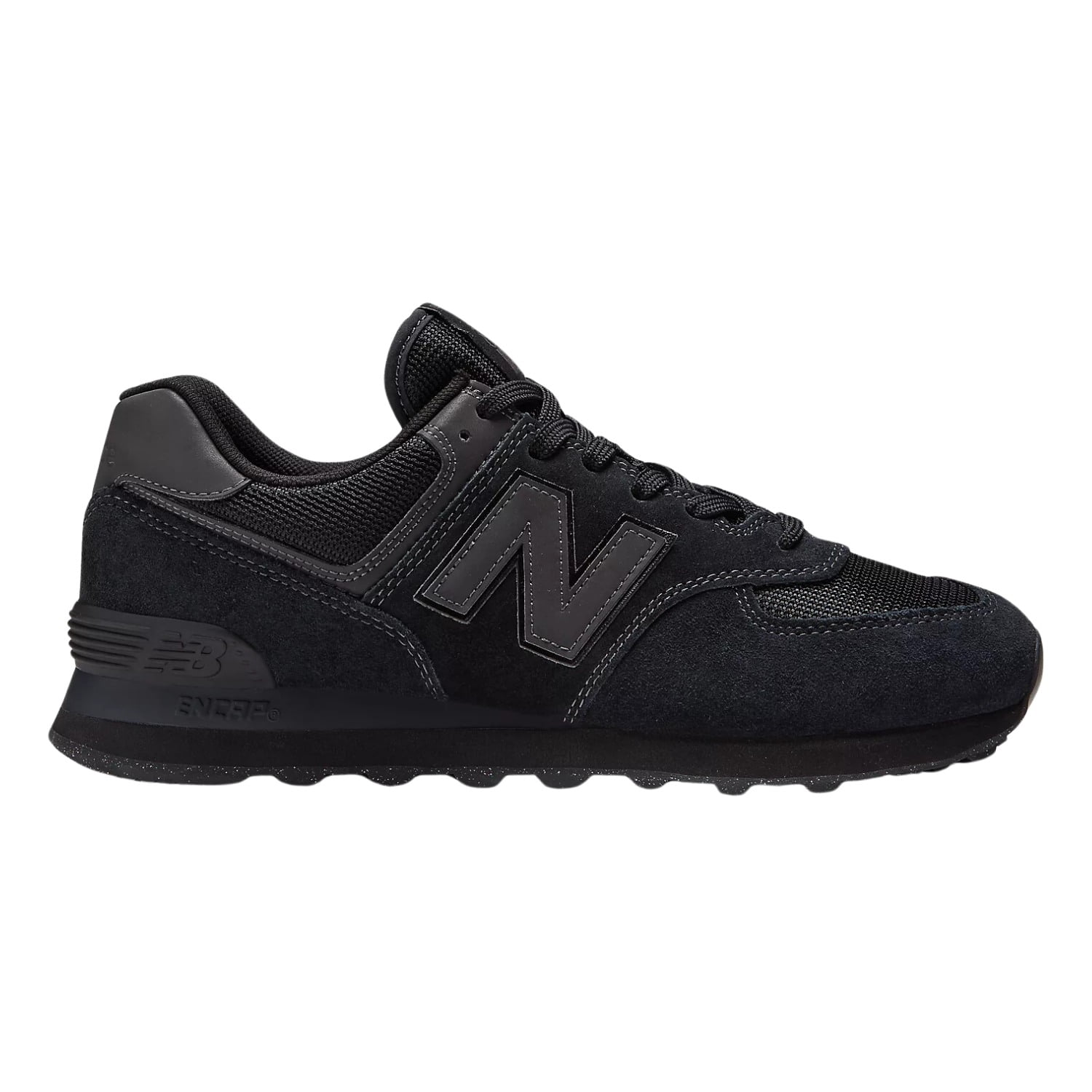 Men's New Balance 574 Classics Black Black (ML574EVE) - 9 - Walmart.com