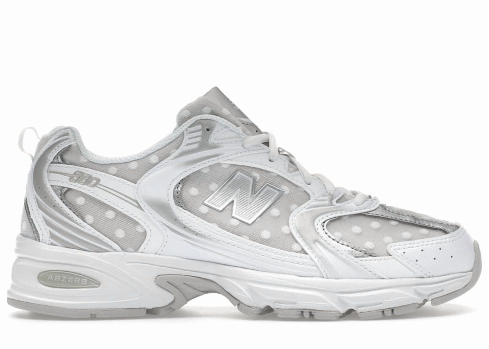 New Balance Men's 530 Silver Metallic Polka Dots Shoes, from StockX ...
