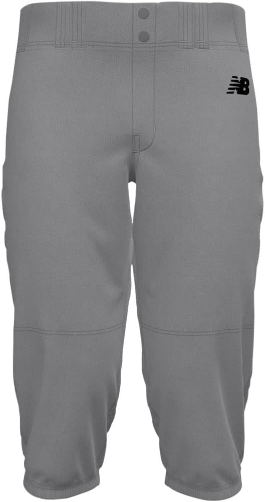 New Balance Men's Solid Knicker Baseball Pants Grey L - Walmart.com
