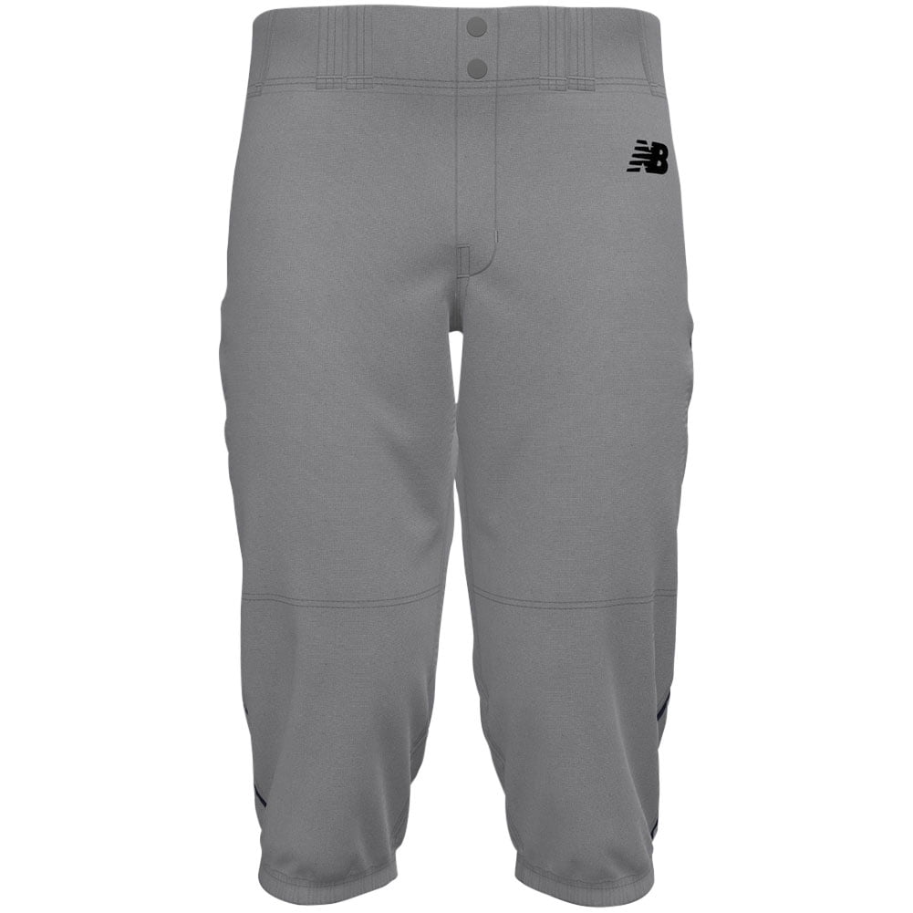 New Balance Men's Adversary 2.0 Piped Knicker Baseball Pants Grey/Navy ...