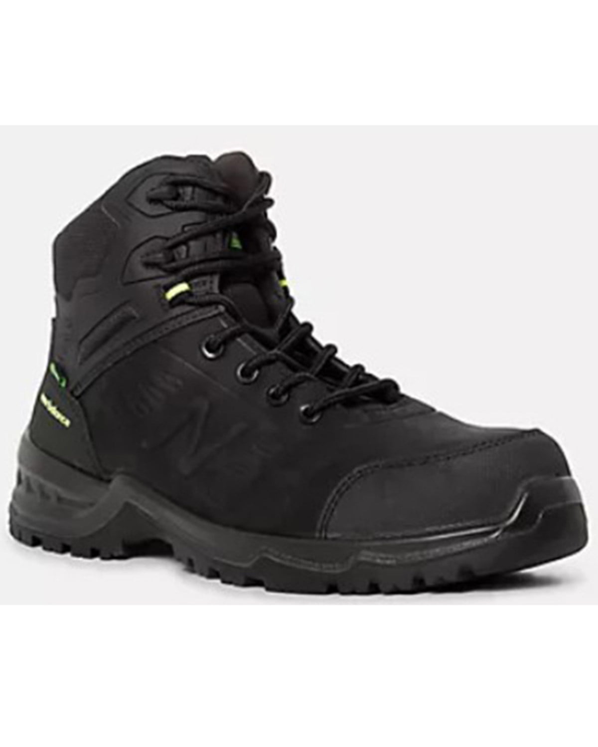 New Balance Men's Contour Lace-Up Work Boot Composite Toe Black 7 4E US ...
