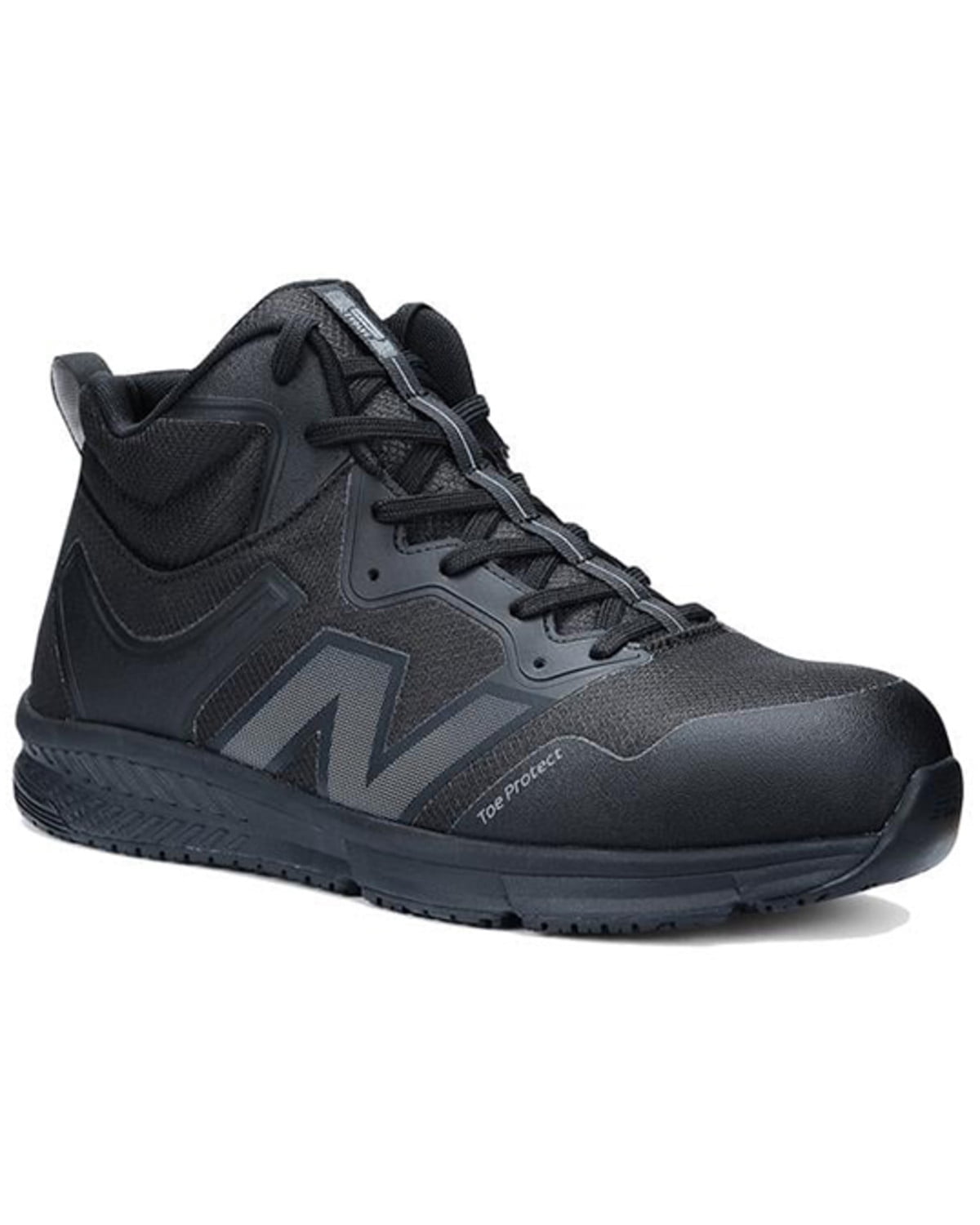 New Balance Men's Evolve Mid Work Shoes Composite Toe Black 11.5 D(M ...