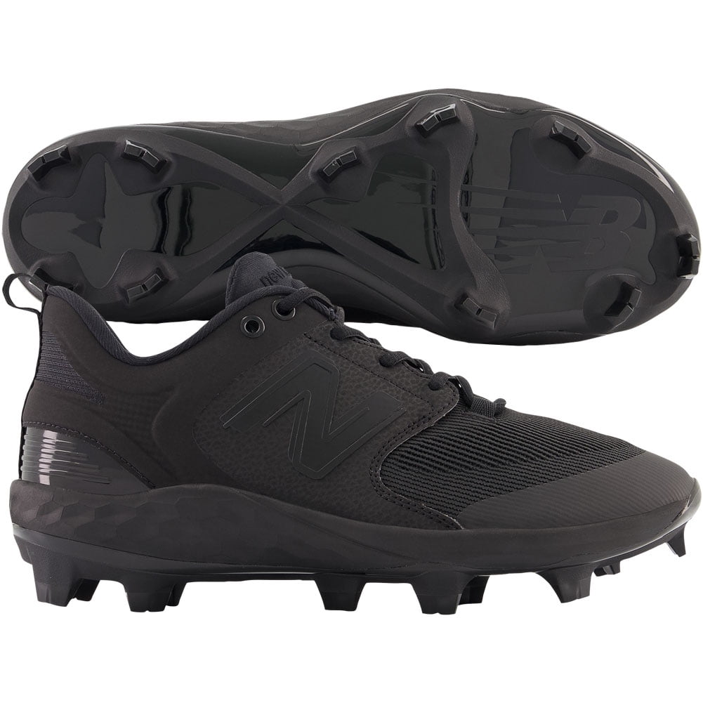 New Balance Men's Fresh Foam 3000V6 Low Molded Baseball Cleats Black ...