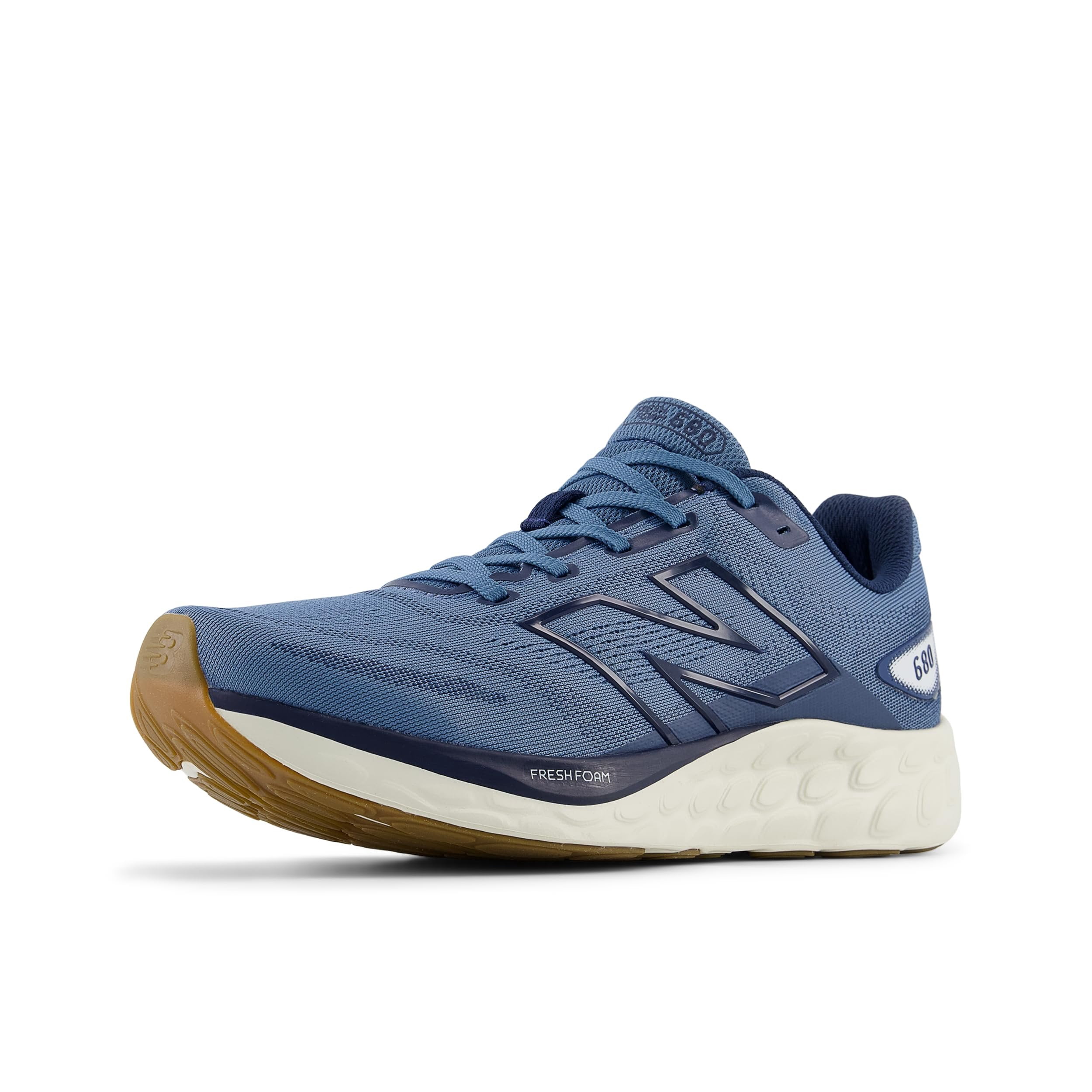 New Balance Men's Fresh Foam 680 V8 Running Shoe, Shoreline Blue/Nb ...