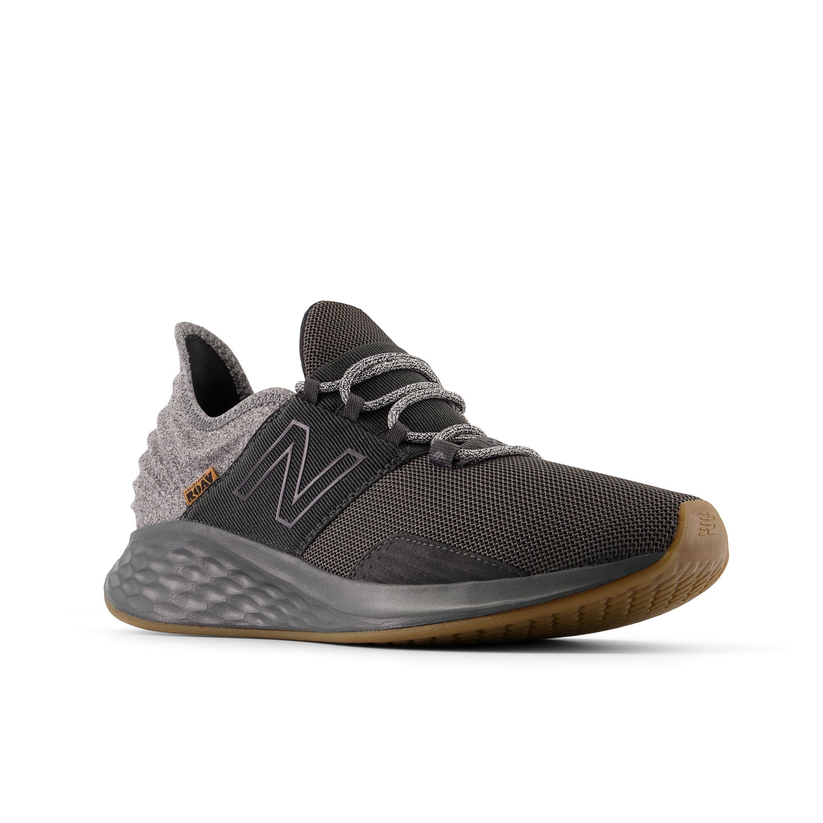 New Balance Men's Fresh Foam Roav V1 Running Shoe, Blacktop/Gum, 10 ...