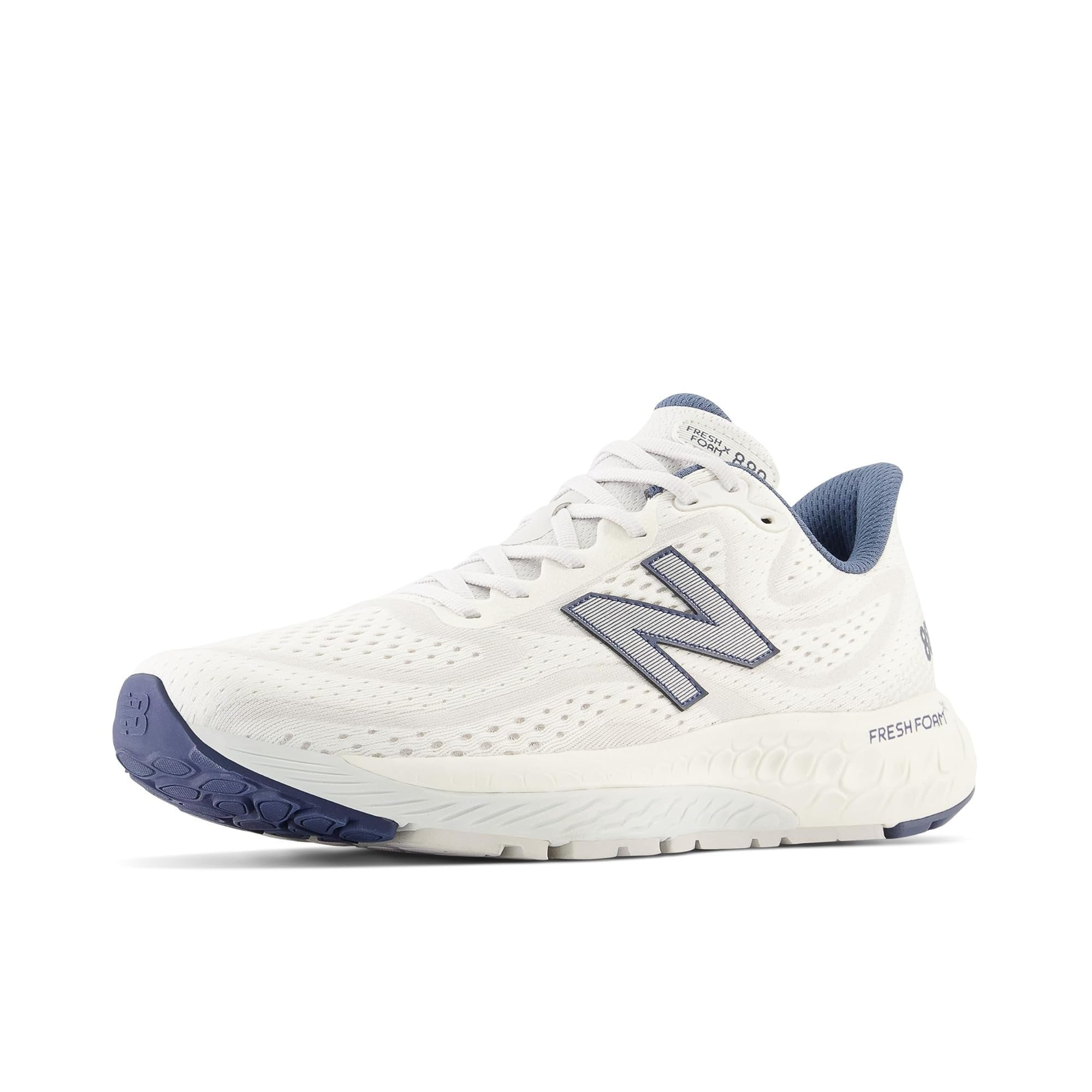 New Balance Men's Fresh Foam X 880v13 Running Shoe Sea Salt/Nb Navy 12 ...