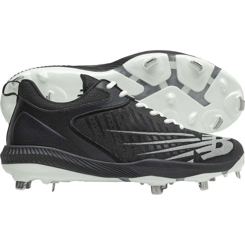 New Balance Men's Fuel Cell 4040V6 Low Metal Baseball Cleats Black ...