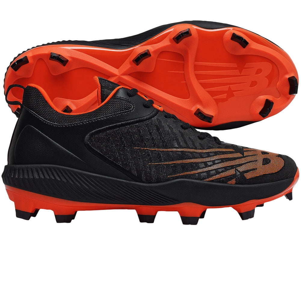 New Balance Men's Fuel Cell 4040V6 Low Molded Baseball Cleats Black ...