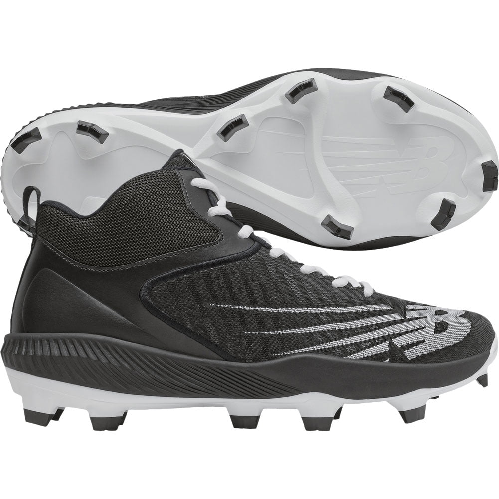 New Balance Men's Fuel Cell 4040V6 Mid Molded Baseball Cleats Black ...