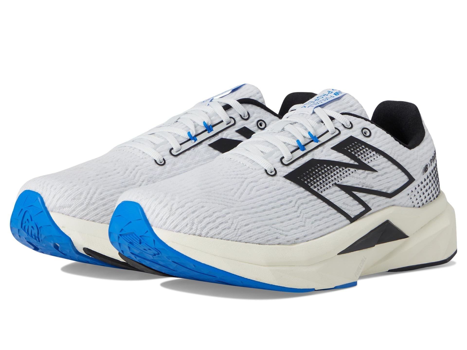 New Balance Men's FuelCell Propel v5 Sneaker, Quartz Grey/Angora, 8.5 ...