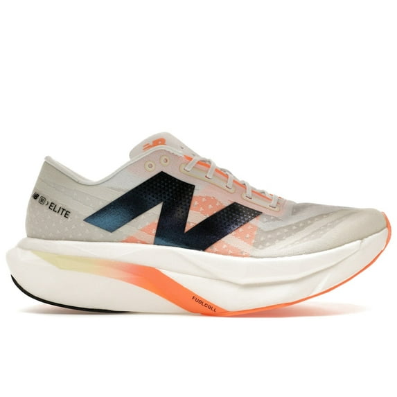 New Balance Men's FuelCell SuperComp Elite v4 White Angora Hot Mango ...